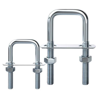 【全网热销】方U型卡送挡板螺母