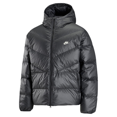 NIKE耐克男子羽绒服冬季新款背标连帽保暖防风羽绒外套IZ2737-010