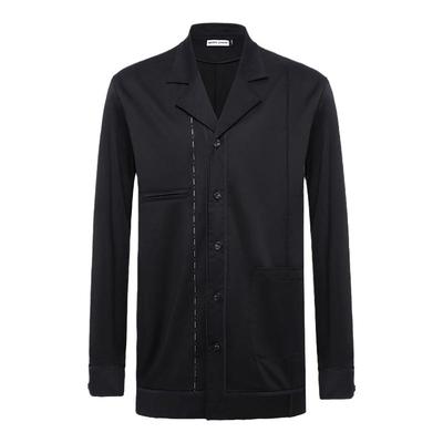 装饰手缝线设计感休闲长袖衬衫