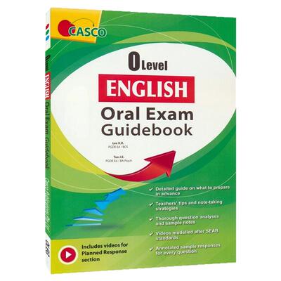 Casco O Level English Oral Guidebook 新加坡英语 GCE O水准英语口语考试完全指南 英文原版进口图书