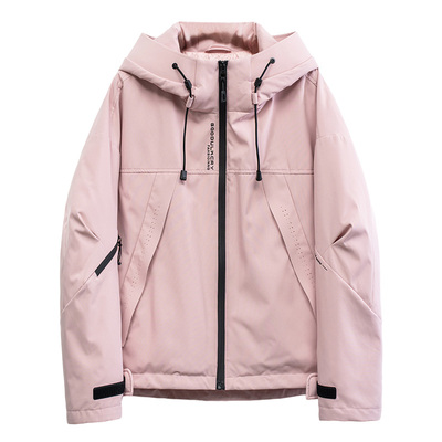 雅鹿正品女款韩版时尚羽绒服