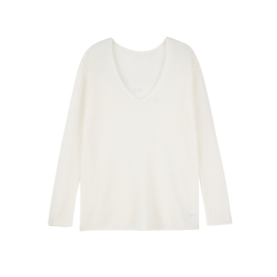 PREPREWORKS羊毛V领慵懒毛衣