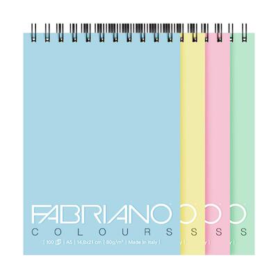 FABRIANO加厚彩色线圈本飞碧纳