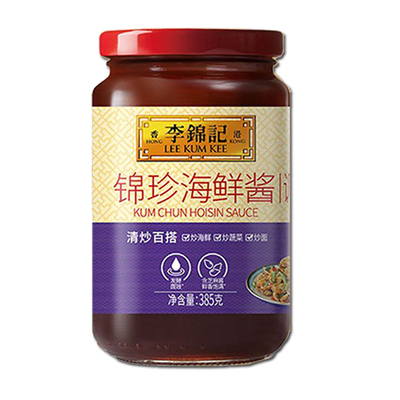 李锦记锦珍海鲜酱385g蒸煎焖炒