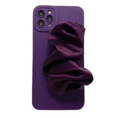 oppo适用A6手机壳A1A2A3A5 Pro丝巾腕带Reno14 K13K12K11K10K9 8 7 6弹力Find x8 X7X6X5紫A58A57A56A97套A36