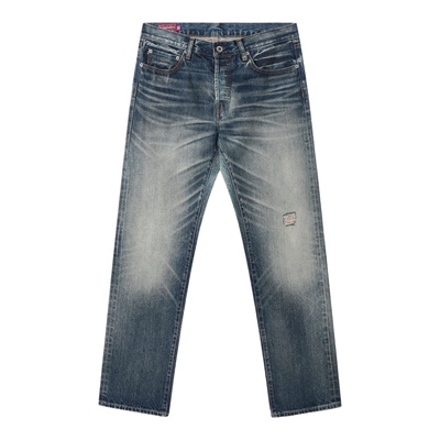 冈山面料水洗水洗做旧赤耳牛仔裤