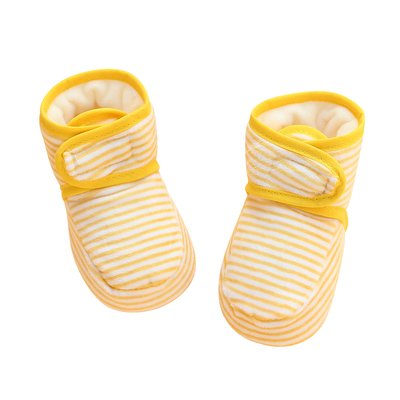 加绒加厚保暖防滑软底婴儿棉学步