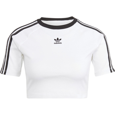 Adidas/阿迪达斯正品三叶草女士复古修身运动短袖T恤IP0662