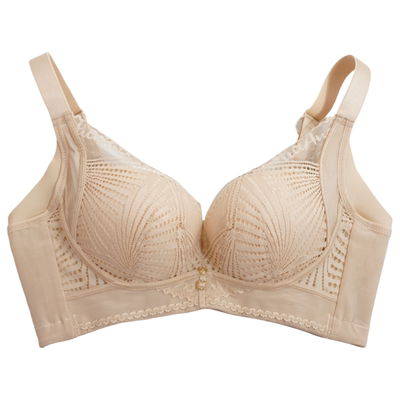 阁兰缇娜精油杯小胸聚拢显大上薄下厚上托收副乳调整型文胸8502