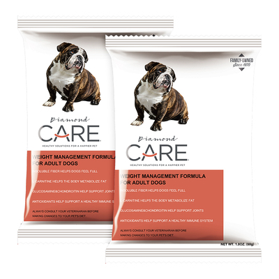 【自营】DiamondCare钻石护理低脂低卡成犬粮控制体重狗粮50g*2袋