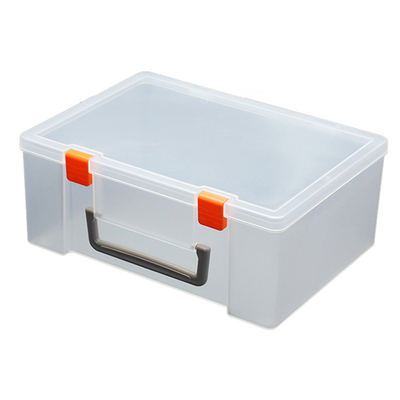 加高透明长方形PP塑料抛光大盒子