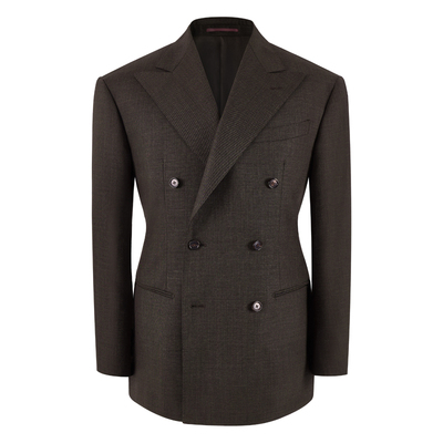 Super110半麻衬澳毛西服套装