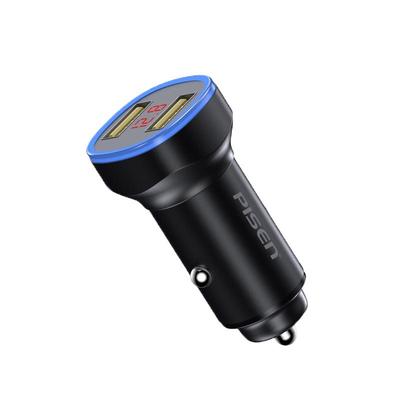 品胜车载充电器60W双口快充车充
