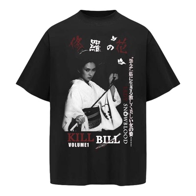 MANUSCRIPT杀死比尔印花重磅300g