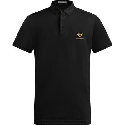 男士半袖蜜蜂修身短袖翻领POLO衫