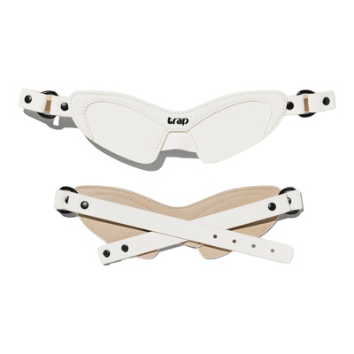 trap体育生白袜螺纹皮革眼罩