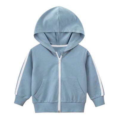 27kids男童纯棉外套中小童拉链衫