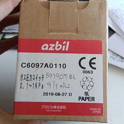 【议价-可维修】山武 Azbil C6097A0110 压力开关 /均有货