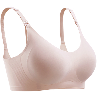 可优比超柔零束缚无痕哺乳文胸