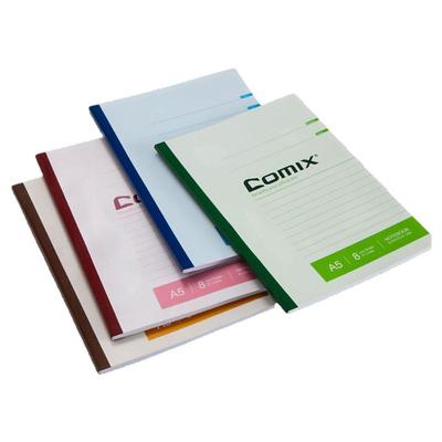COMIX齐心(1张=2页)笔记本练习本学生日记本软面抄记事本NOTEBOOK
