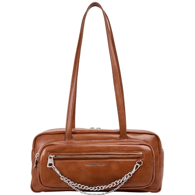 CHARLES&KEITH26春季新款CK2-20671897休闲学院风链条单肩腋下包