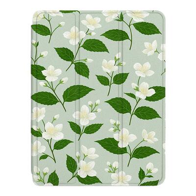 适用OPPOPad4pro小清新花朵pad3平板Air2茉莉花Neo简约11.4笔槽VIVOPad5Pro/13/IQOOPad5/12.1寸SE11保护套壳