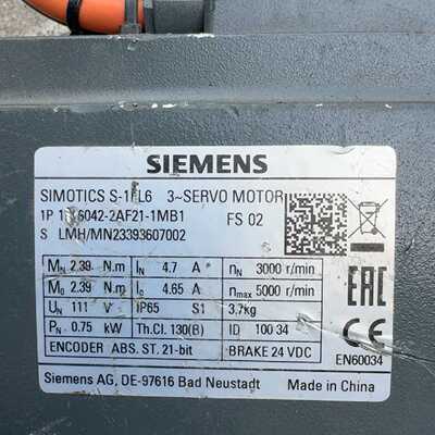 议价西门zi伺服电机SIMOTICSS1FL6型号1P1