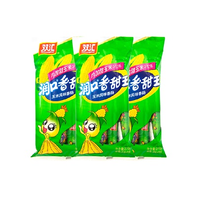 双汇润口香甜玉米香肠开袋即食