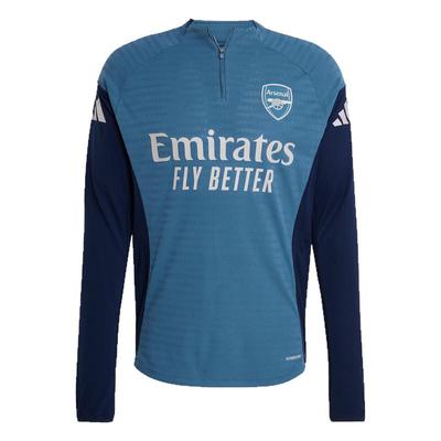 皇贝阿迪达斯阿森纳25-26赛季足球运动半拉链长袖训练球衣JJ1805