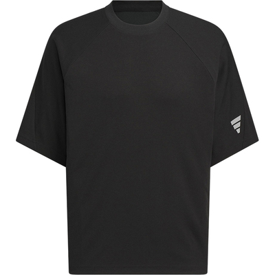 Adidas/阿迪达斯正品2025夏季款男士宽松针织透气短袖KH1473