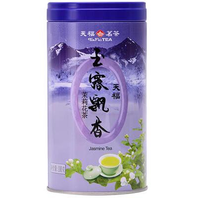 天福茗茶玉露飘香飘雪茉莉花茶