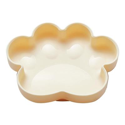 爱咔威宝宝硅胶猫爪餐盘一体式
