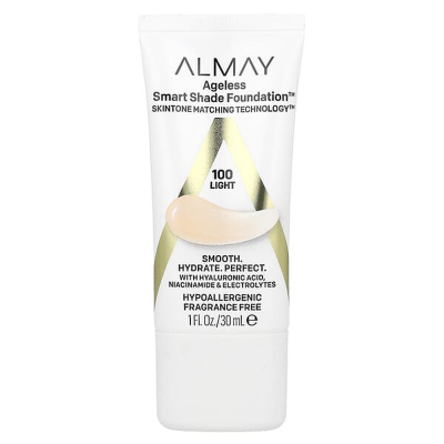 Almay,智选粉底，100 浅色