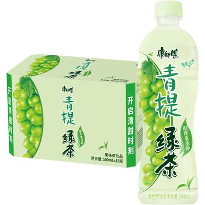 康师傅冰红茶青提春采甜润绿茶