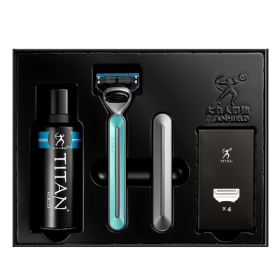 TITAN联名手动剃须刀男士