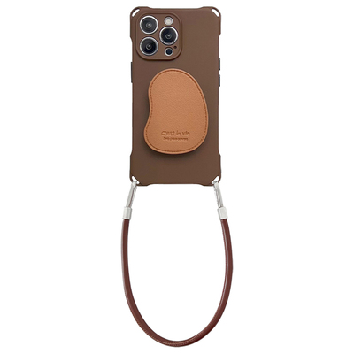 挂绳斜挎手提全包防摔苹果16PRO