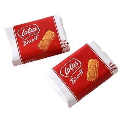 Lotus和情比利时焦糖饼干咖啡伴早餐休闲下午茶曲奇高端零食适用