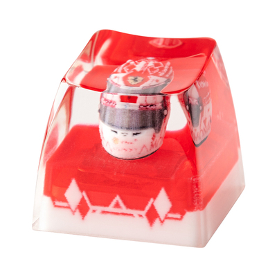 KEYMOJI勒克莱尔F1头盔键帽