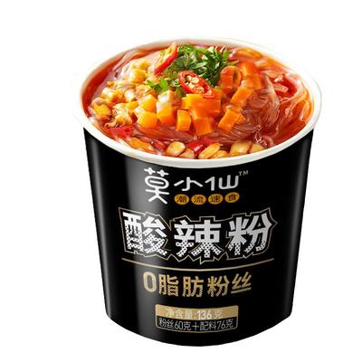 莫小仙酸辣粉136g*6桶装