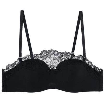 La Clover雨夜巴黎抹胸文胸可拆卸肩带性感女CC15AE1