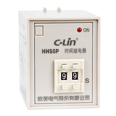 欣灵牌HHS5P通电延时时间继电器