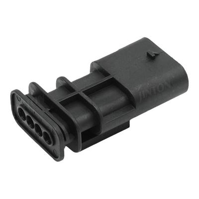 4孔TE型线束连接器插头