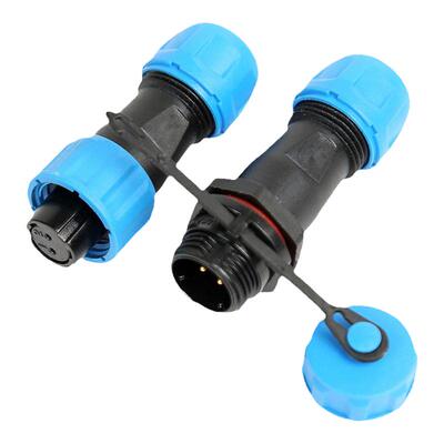 M11航空插头公母对接防水连接器WM11/SP11-2 3 4 5芯信号传输接头