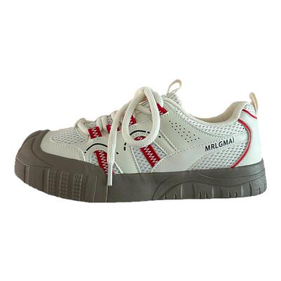 夏季透气网面不闷脚女鞋