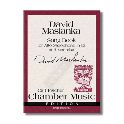 马斯兰卡歌曲集中音萨克斯马林巴