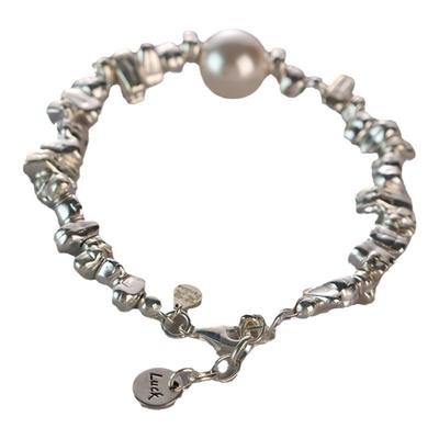 梵灵纯银贝珠个性简约随性自然