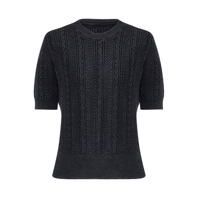 iammix27圆领针织套头衫