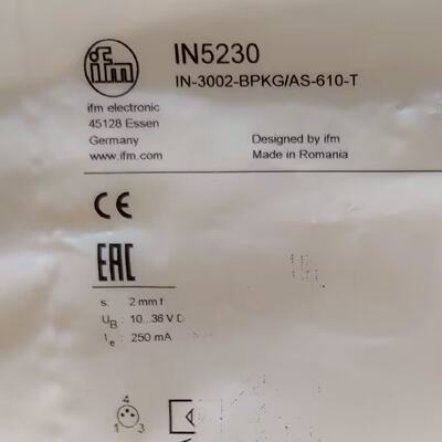 议价IFM IN5230 IN5319 IN5129 IN5212 全新原装正品易福门  现货