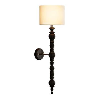 客厅布艺壁灯派泊兰中古法式