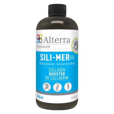直邮 加拿大Alterra Herbasante有机二氧化硅液细胞保护支持500ml